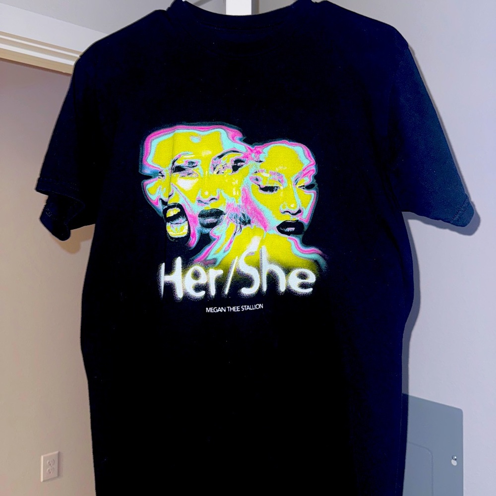 Megan Thee Stallion Traumazine Her/She T-Shirt - Gem
